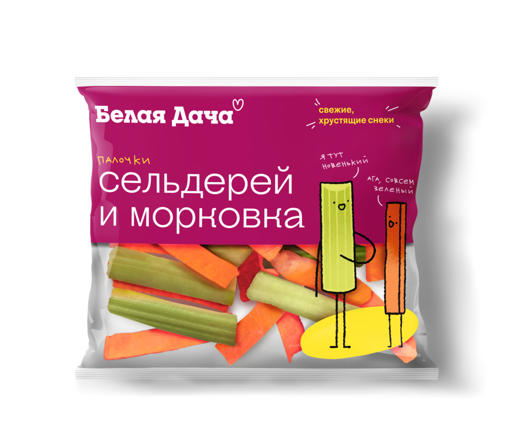 Сельдерей и морковка | Салаты Белая Дача